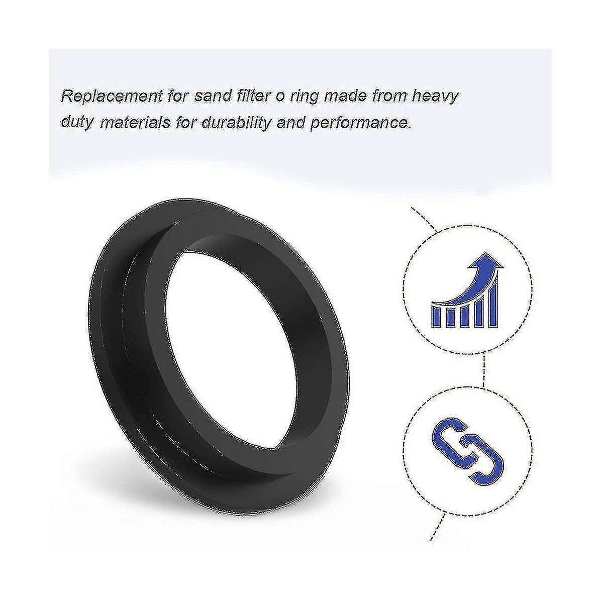 11412 Pool O-Ring Set for Sand Filter Pump Motor 4 O Ring Gasket ...