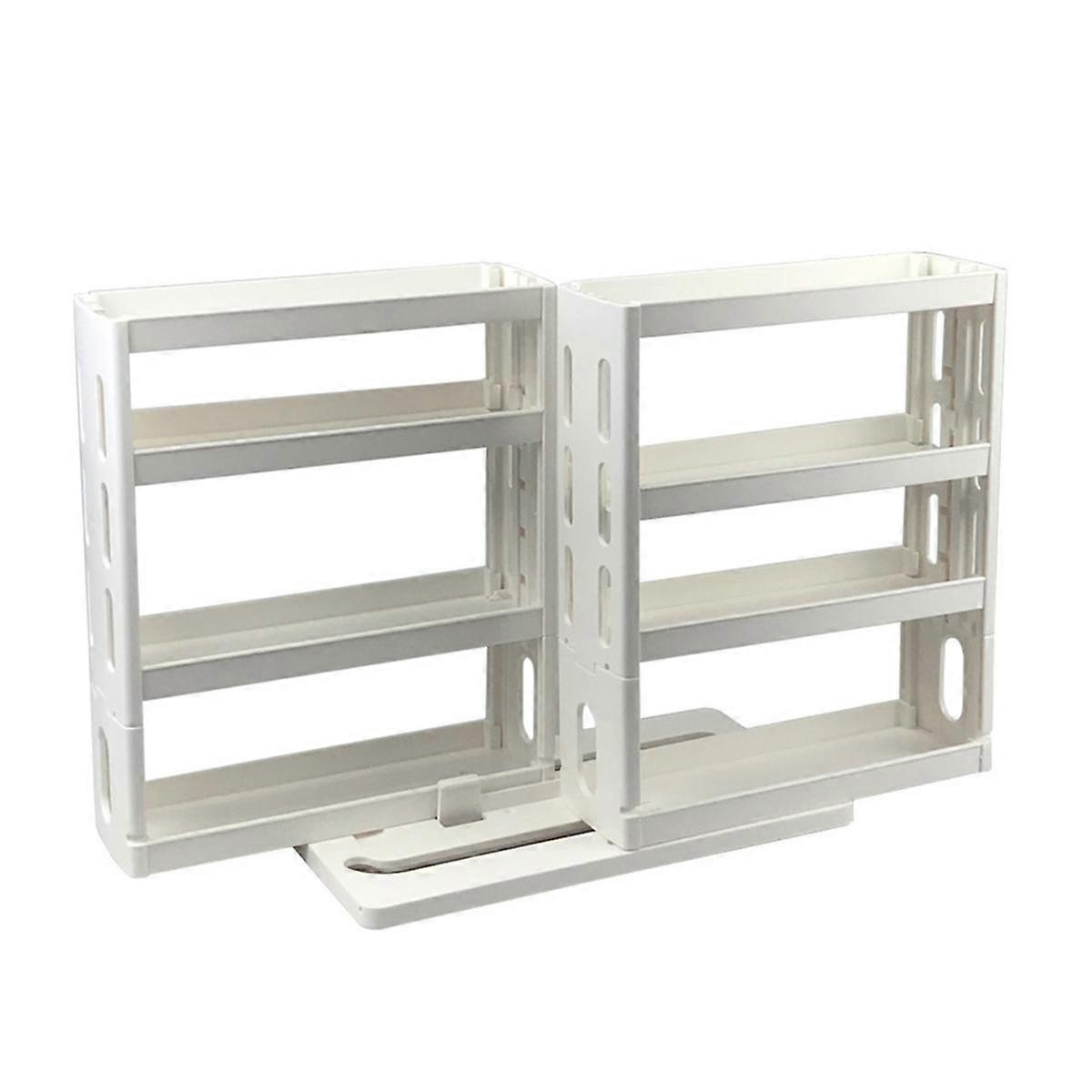 New Cabinet Folding Organizer Sliding Spice Rack Organizer Kitchen ...