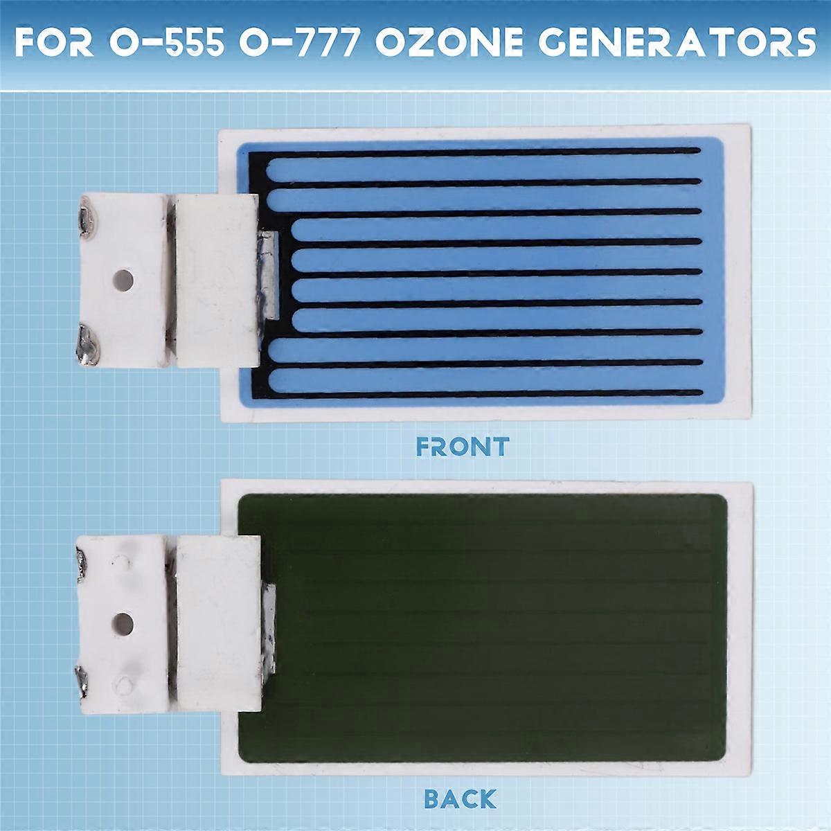 Ozone Generator Ceramic Sheet Ceramic Ozone Replacement Plate for O-555 ...