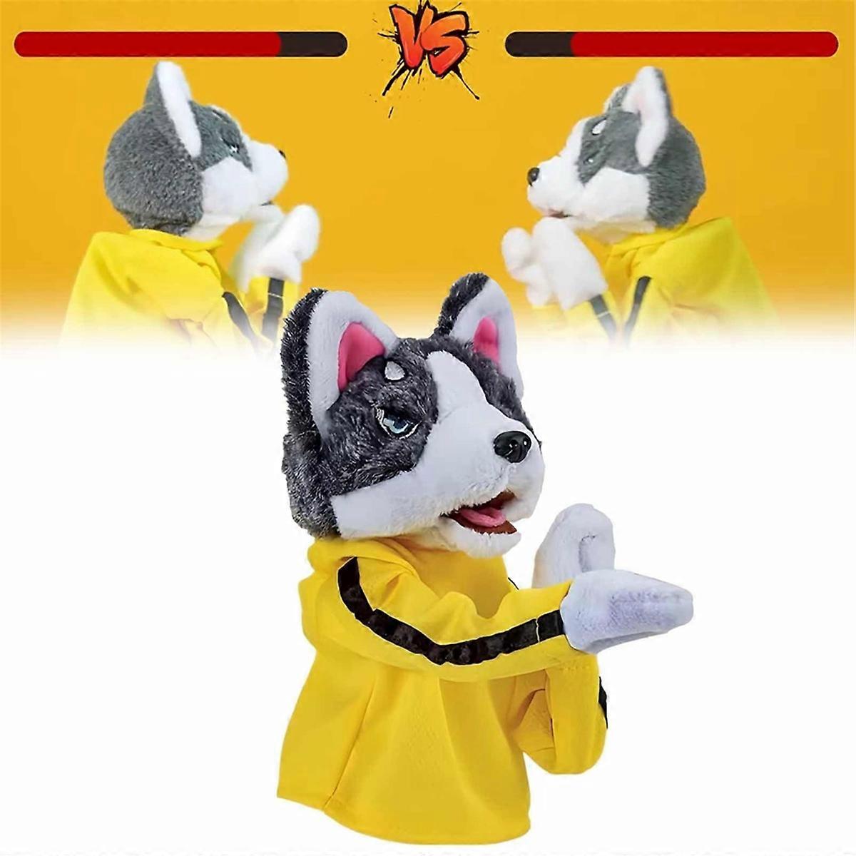 New Dog Boxing Hand Puppet Toy - Feeling Family Hand Puppets,Toddler ...