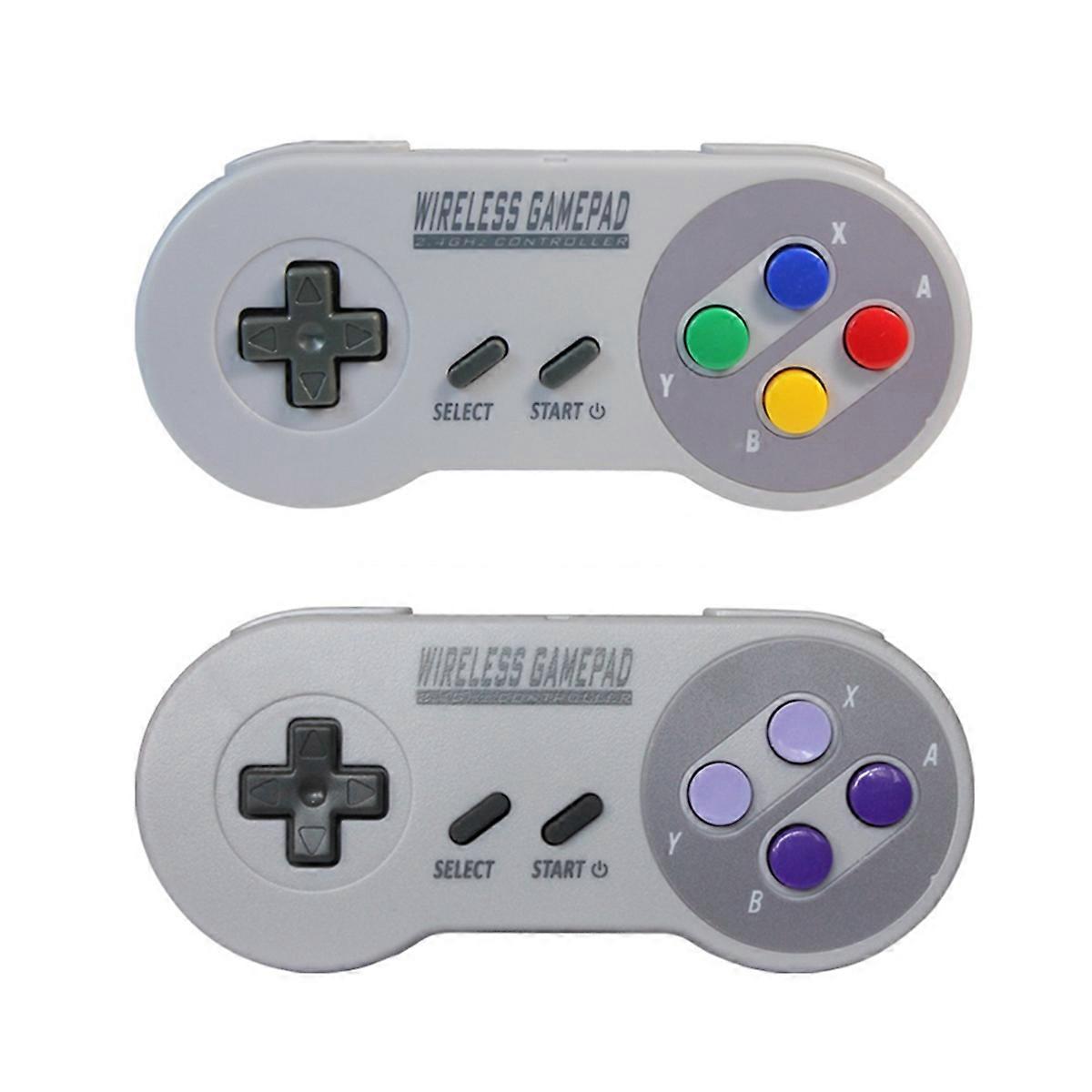 Game Controller for SNES Mini PC Windows NS Switch Colorful Button ...
