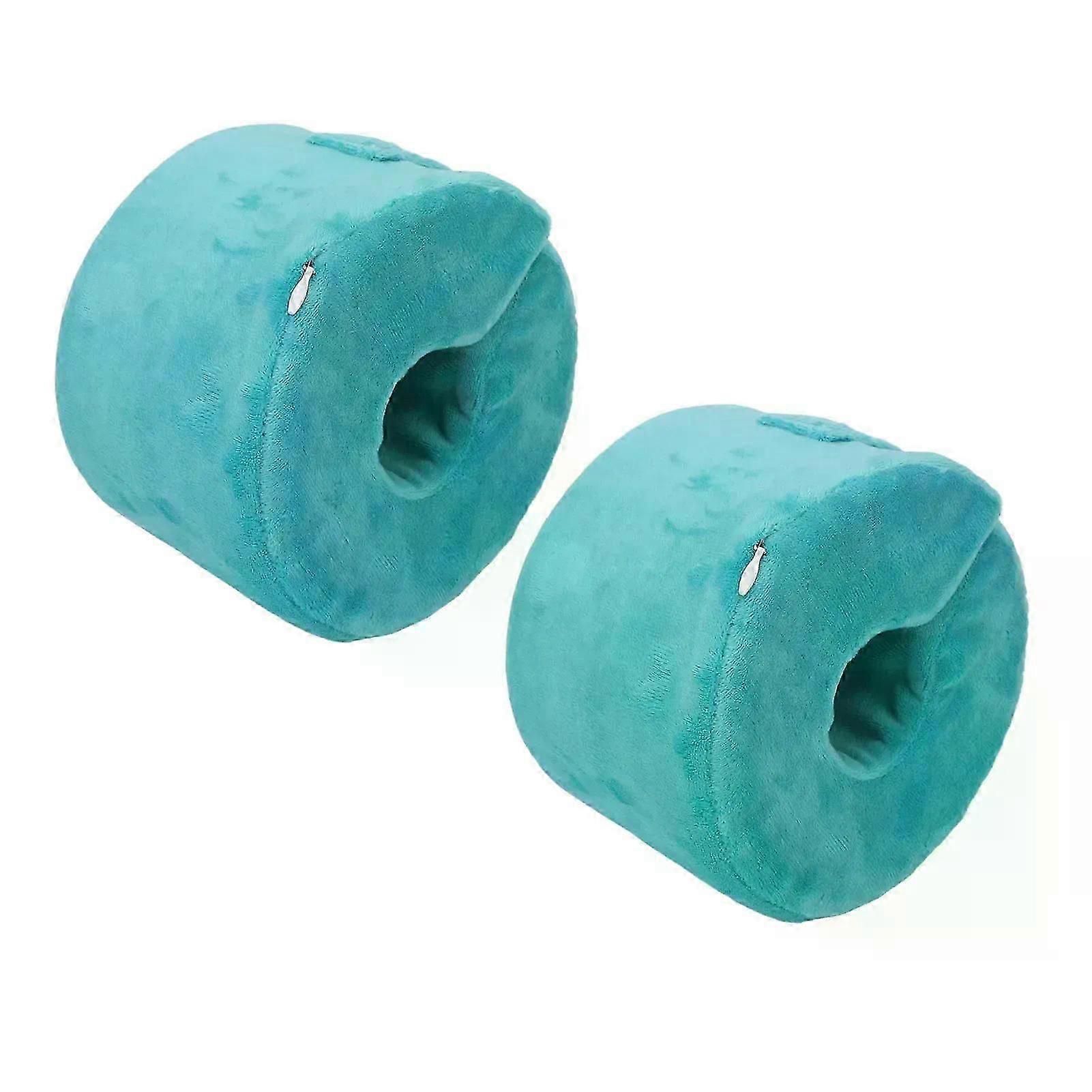 2pcs Foot Elevation Support Pillow Heel Elevator Ankle Cushion for Bed ...