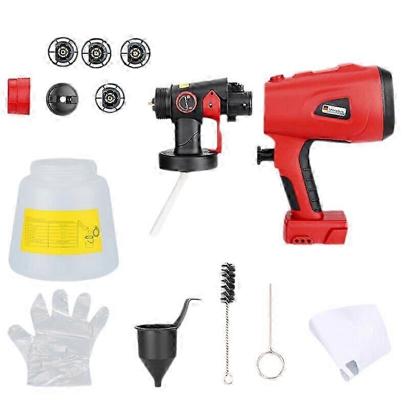 2025 200W Cordless Paint Sprayer Gun for Milwaukee 18v Battery ...