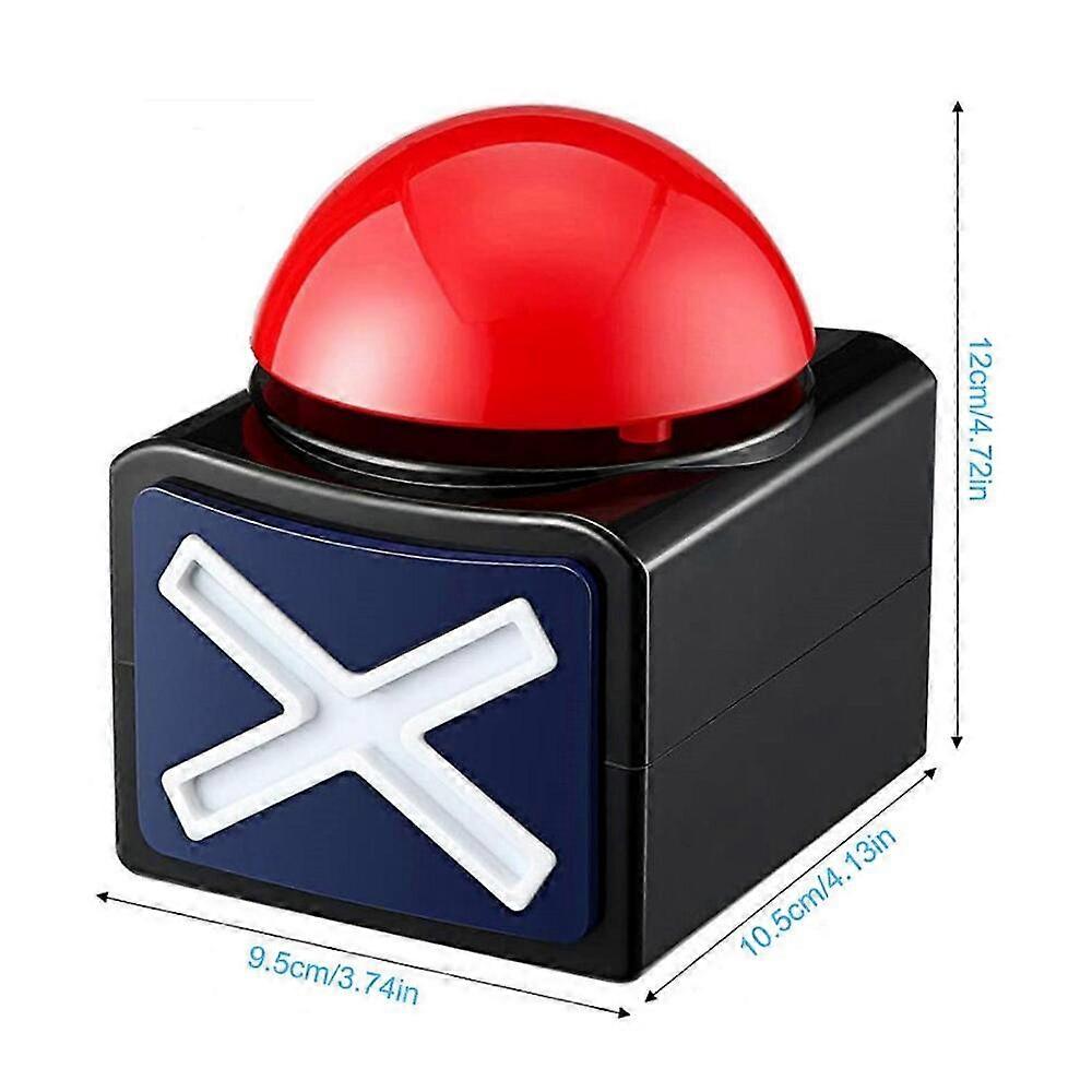 (1pcs)Game Buzzer With Light & Alarm Sound - Answer Button Box for Game ...