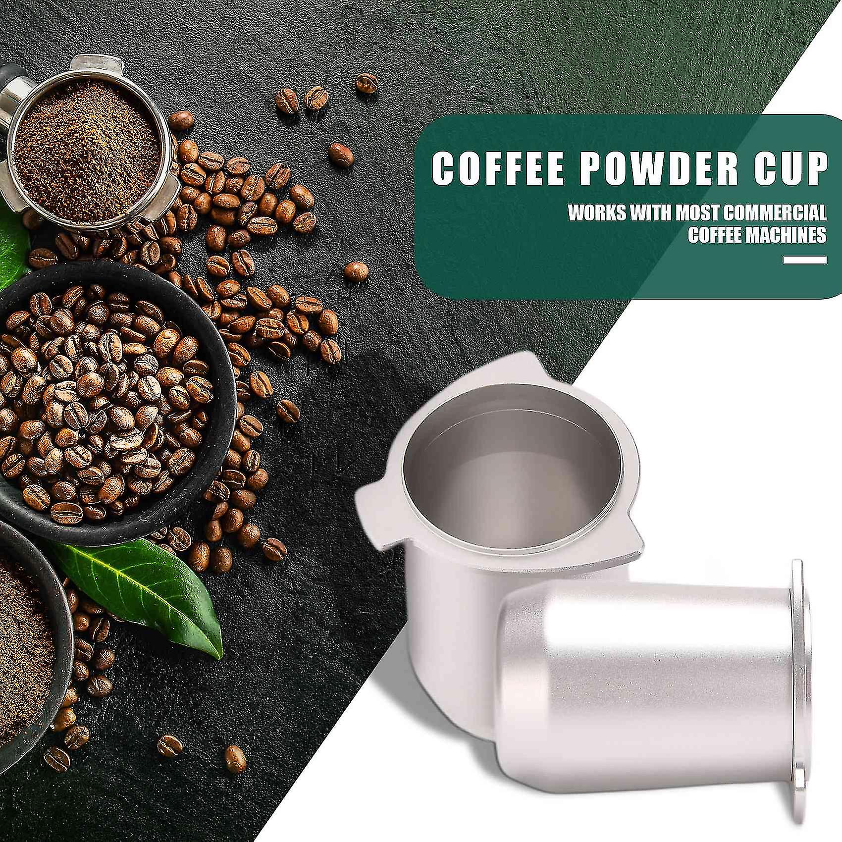 For 8 Series Stainless Steel Coffee Dosing Cup Powder Feeder, For 53mm ...