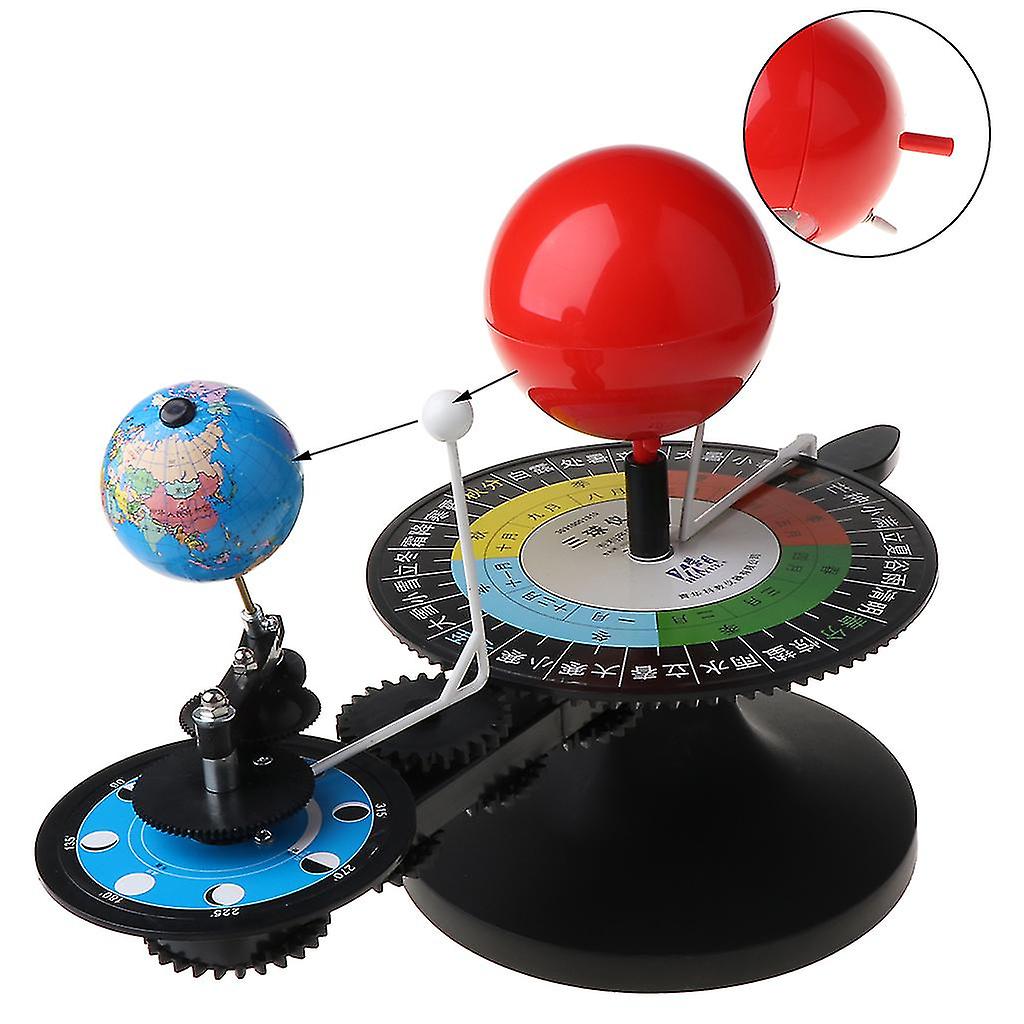 Solar System Three Globes For Sun Earth Moon Orbital Planetarium Model ...