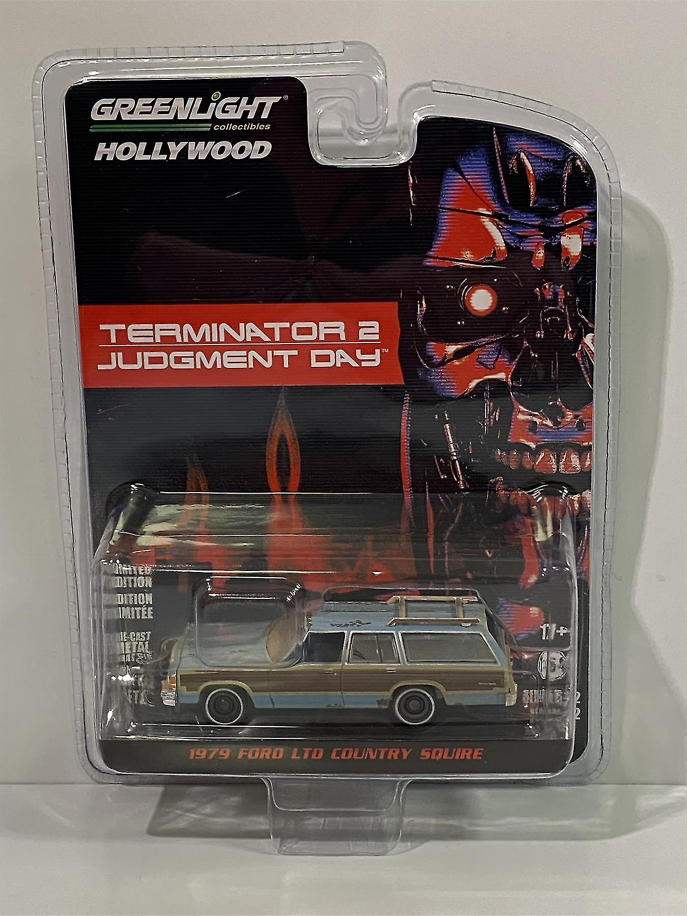 Terminator 2 Judgement Day 1979 Ford LTD Country Squire 1:64 Greenlight ...