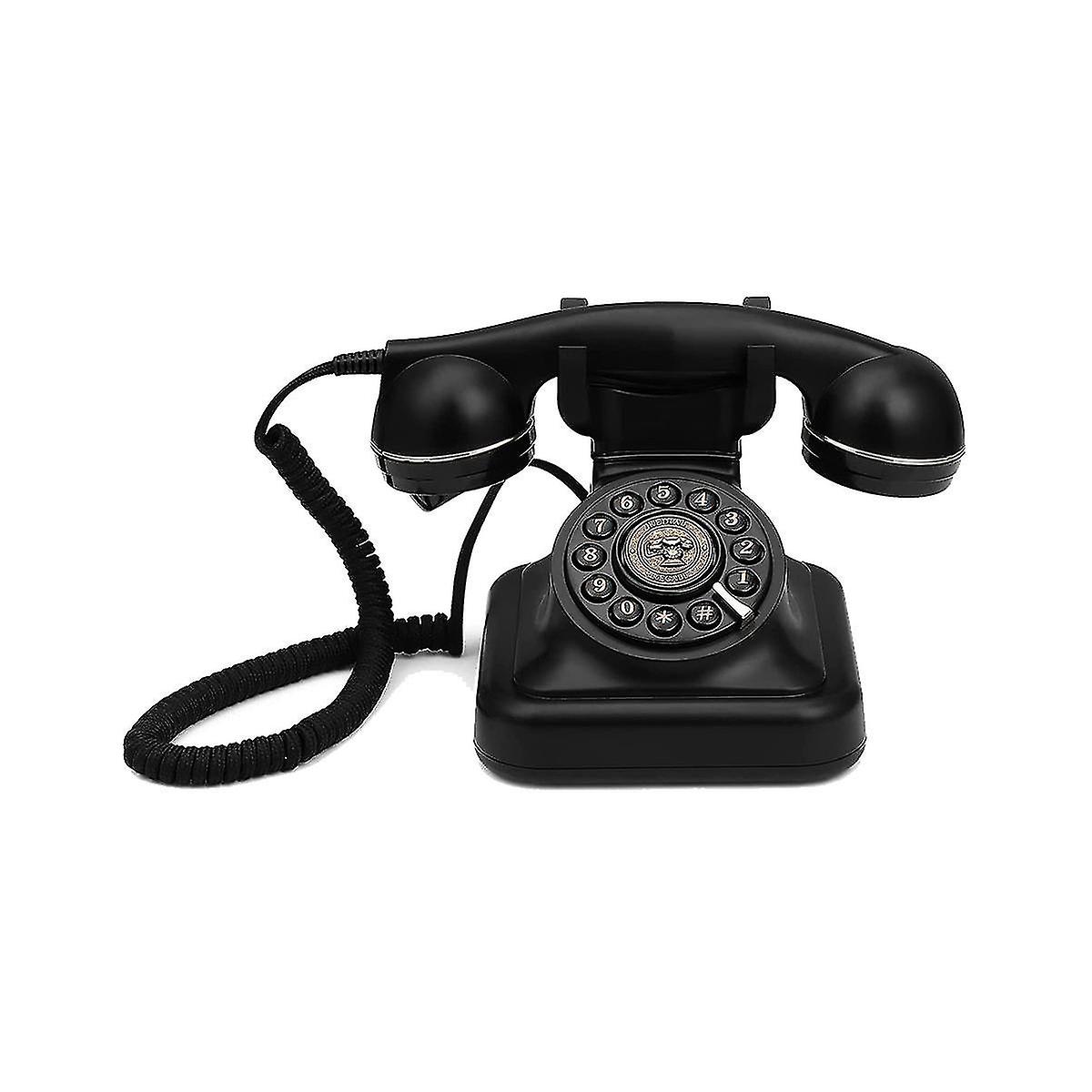 Retro Landline Telephone,old Fashioned Vintage Landline Phones With ...