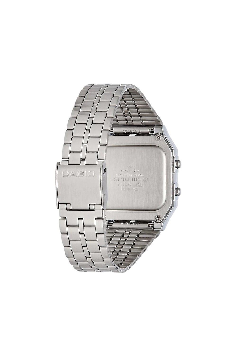 Men's Casio Vintage Collection World Time Watch A500WEA-1EF | Fruugo NZ