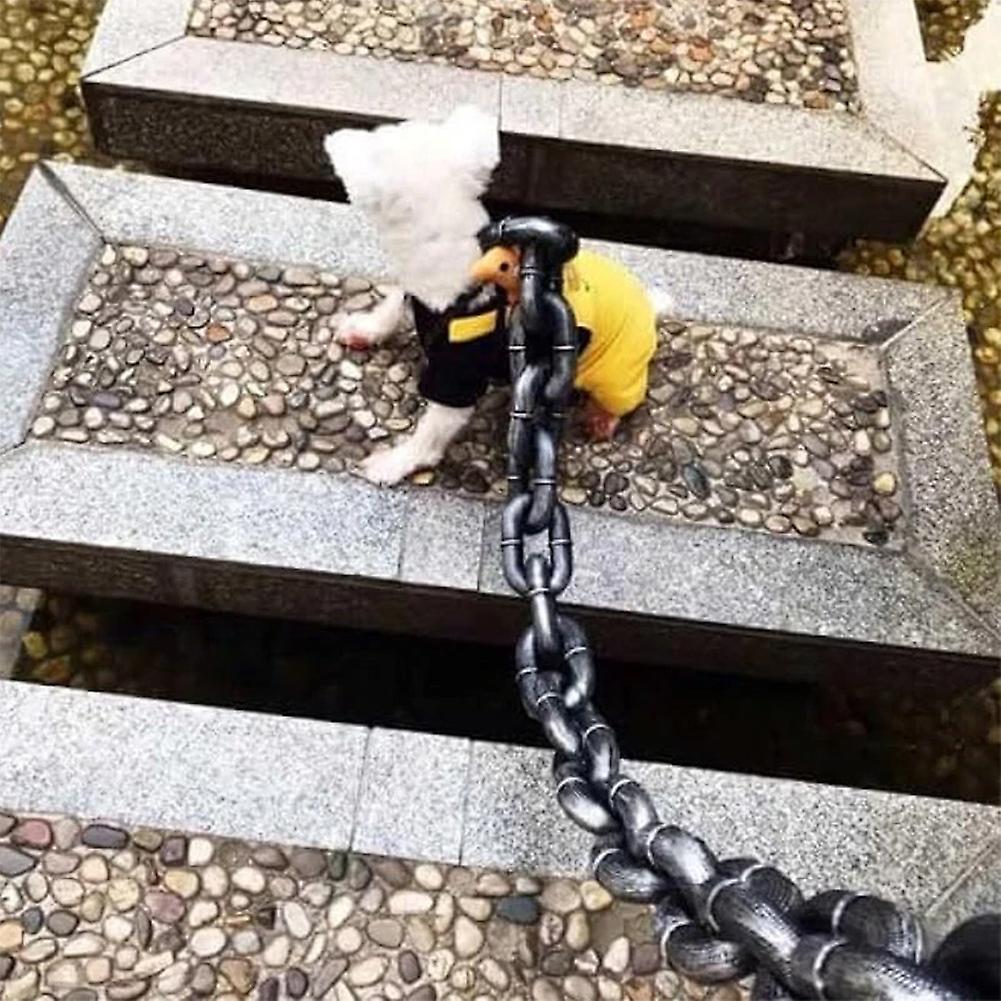 Chain Dog Leashes Simulation Life-Like Iron Chain for Large Medium ...