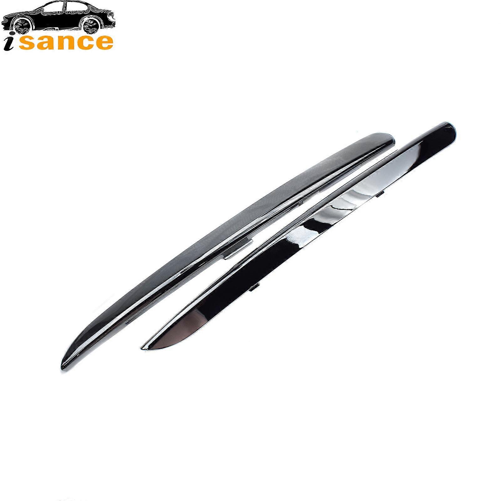 Pair Chrome Front Bumper Eyeline Trim Garnish Left & Right For Kia ...