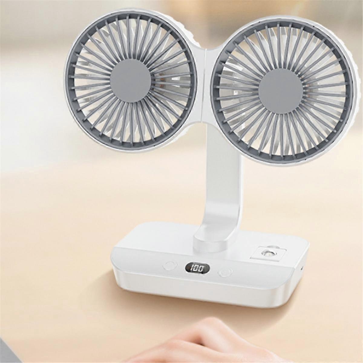 Double Sided Fan, Desktop Oscillating Dual Fan, Double Desktop ...
