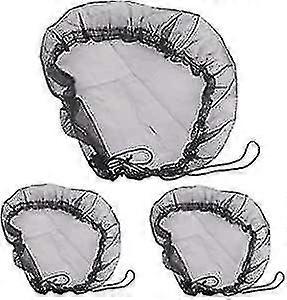3 Pack Mesh Cover Netting Rain Barrels Water Collection Buckets Tank ...