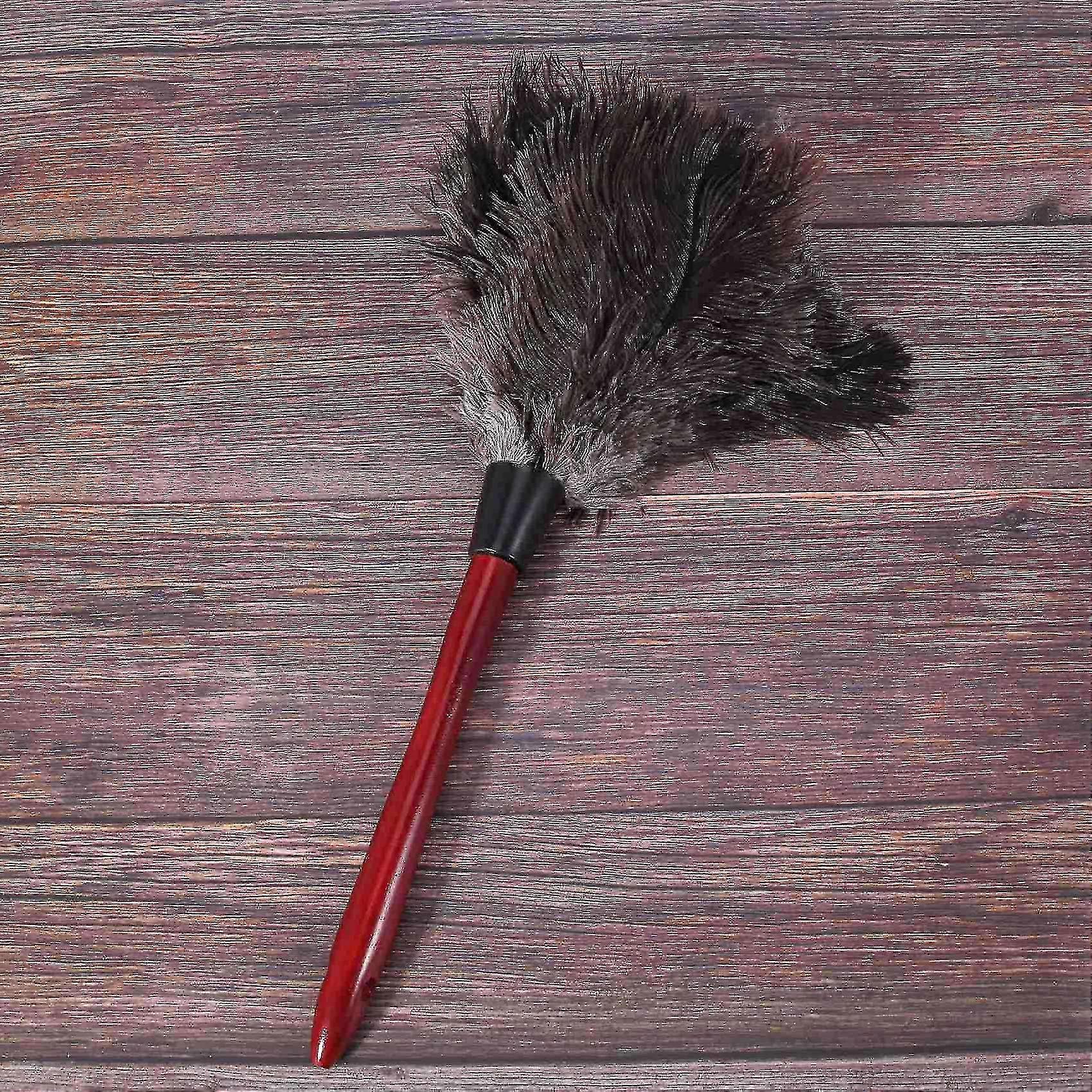2x Ostrich Cleaning Feather Duster Ostrich Duster Ostrich Feather Duster Soft Feathers Duster ...
