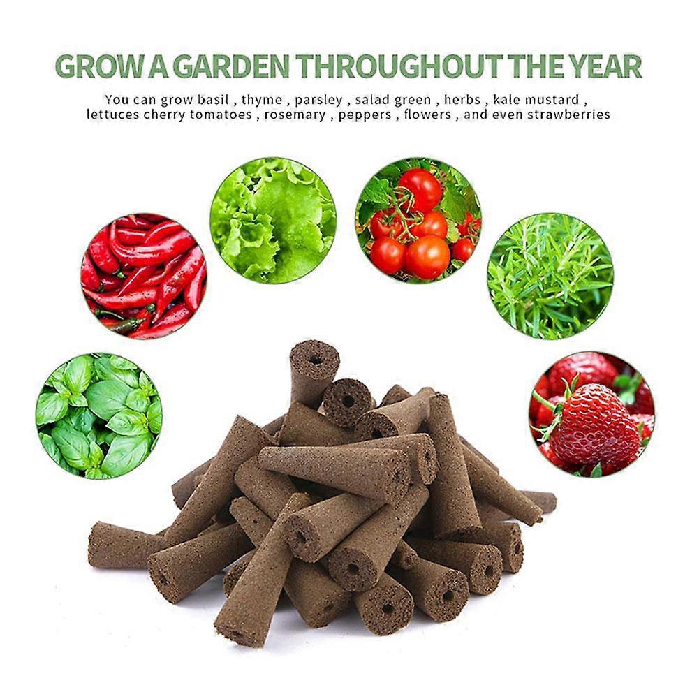 50 Pack Grow Sponges Starter Pods Root Growth Sponge Plug For ...