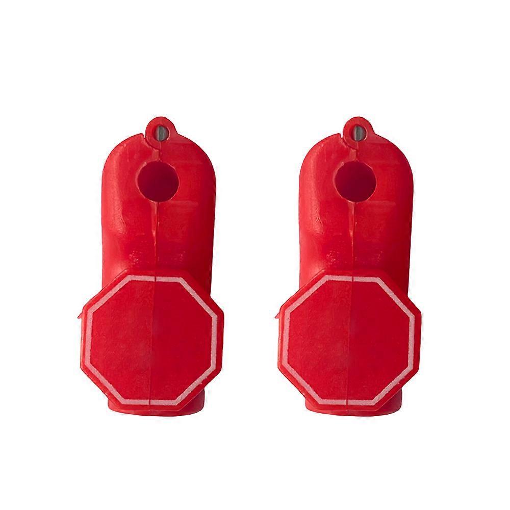 6mm Peg Hook Lock Stop Lock Plastic Red Stop Lock Anti-theft Lock ...