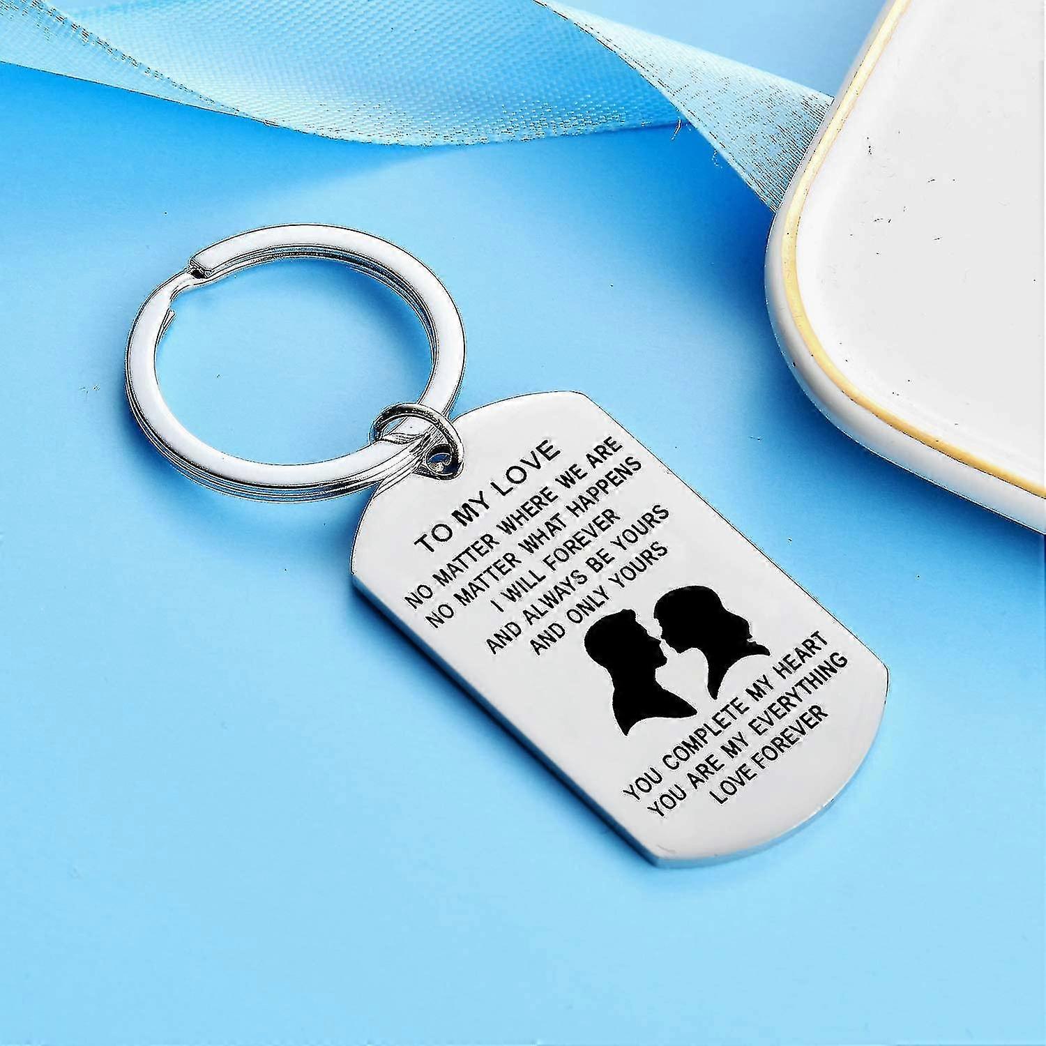 Wife Husband Keychain Gifts Best Friend Soulmate Love You Always And ...