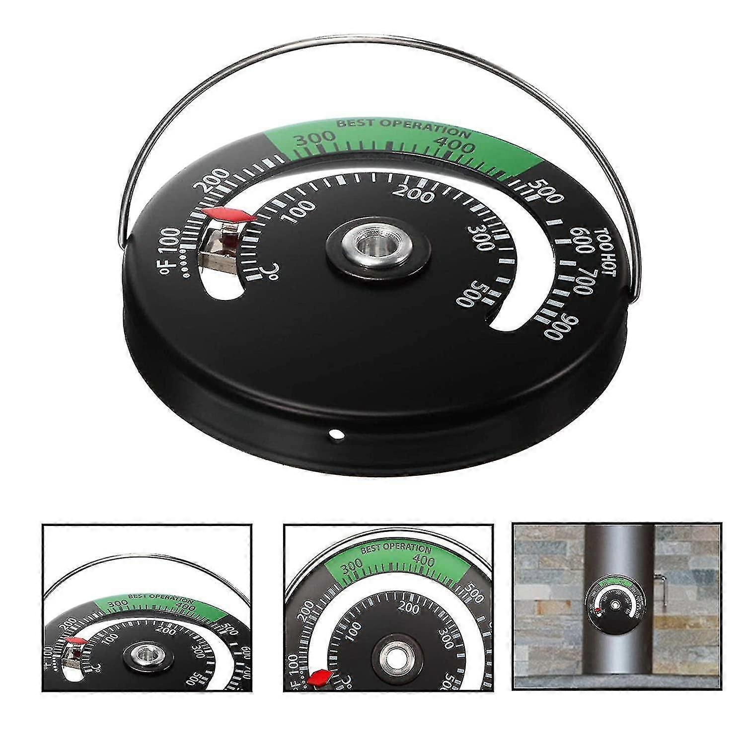 Log Burner Thermometer | Fire Stove Thermometer Wood Fireplace ...