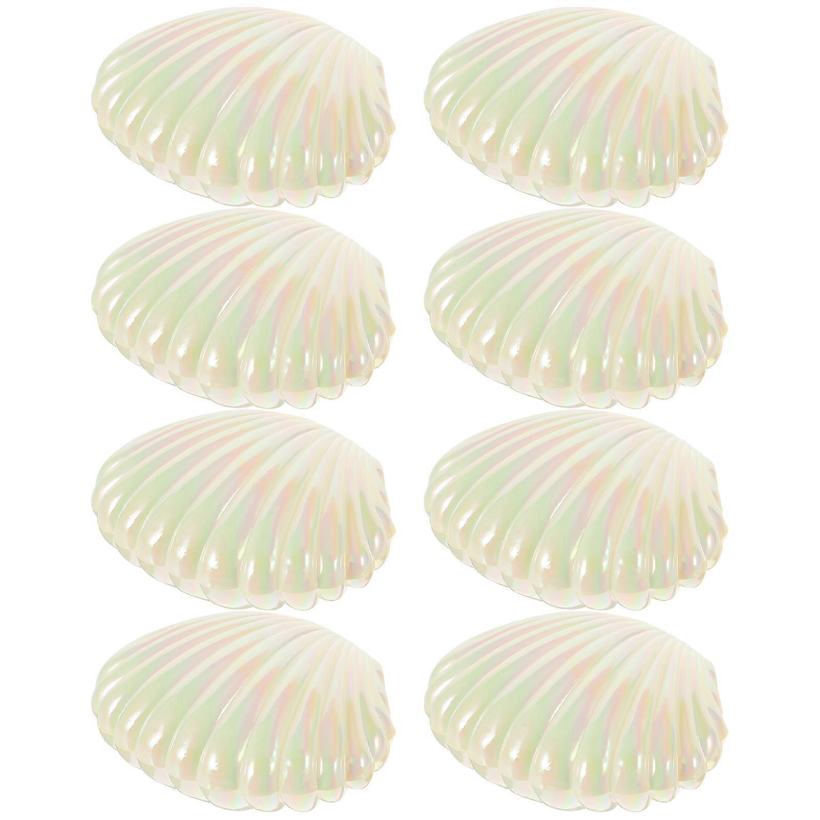10Pcs Sea Shells Candy Boxes Seashell Party Favor Box Containers ...