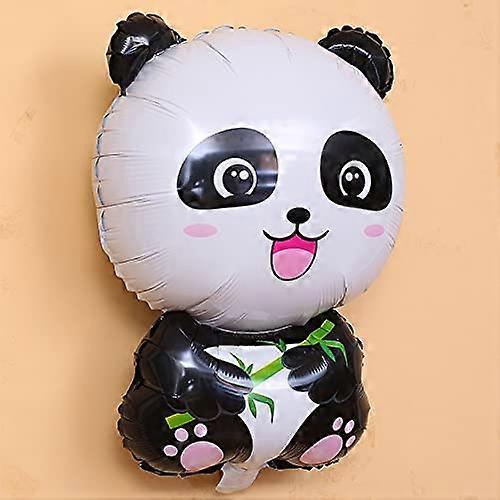 10 Pcs Panda Balloons 27.5 x 19 inches Giant Zoo Animal Balloons Kit ...