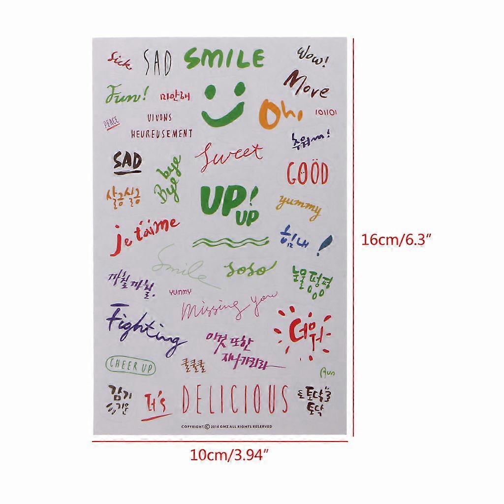 Cute Letter Epoxy Resin Label Sticker for Children to DIY Suitcase ...