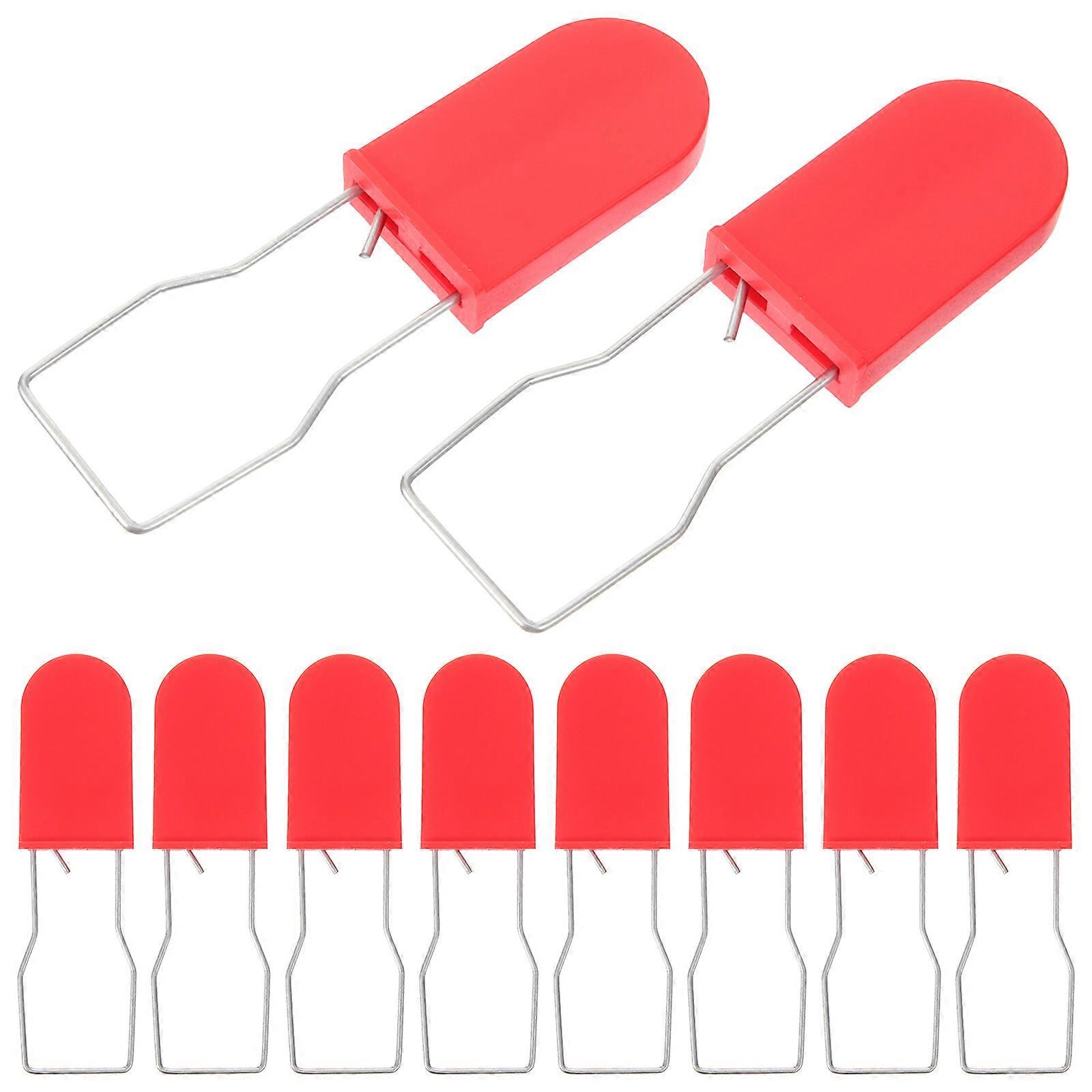 50Pcs Anti Tamper Padlock Plastic Wire Padlock Seals Multi-use Security ...