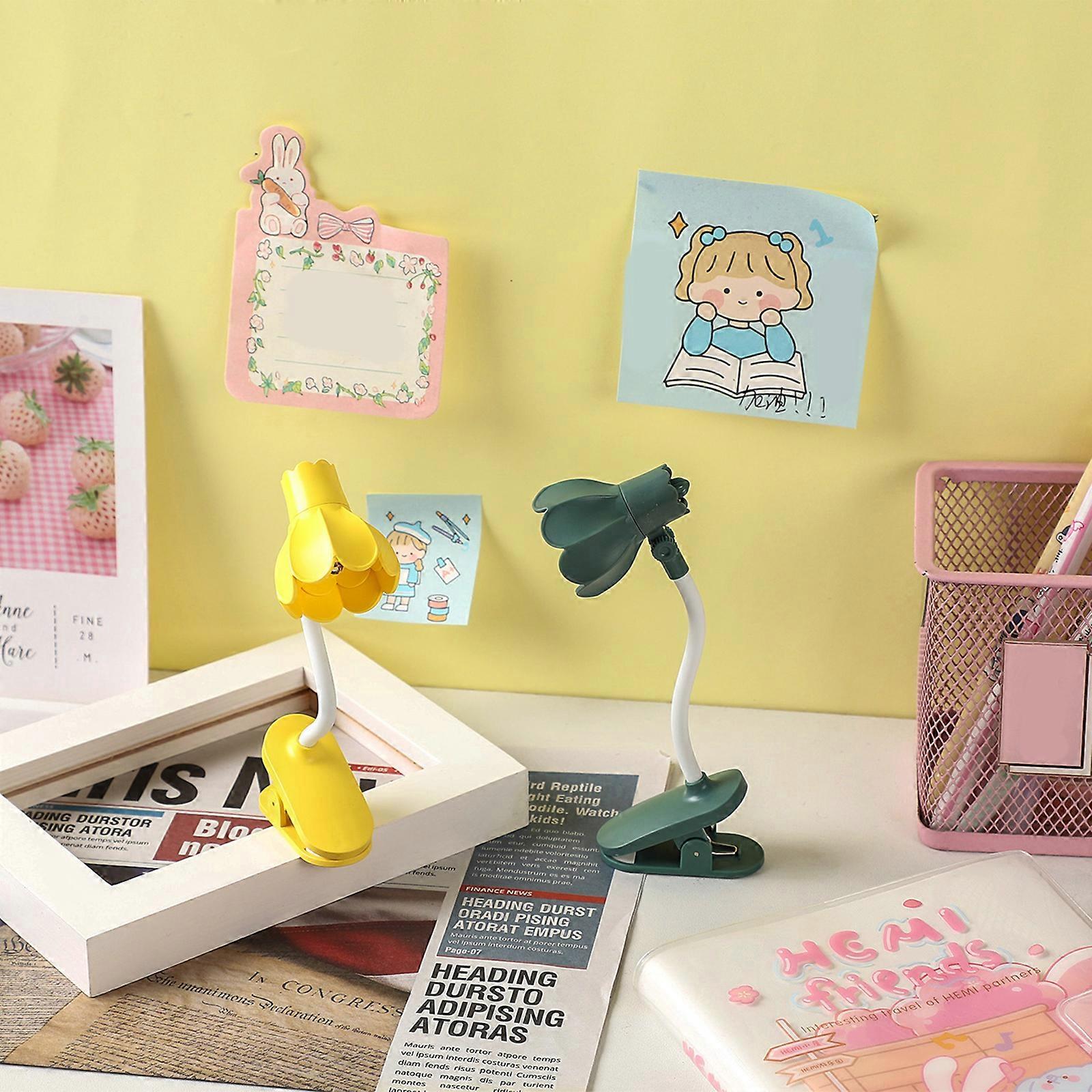 New Bedside Table Lamp,Small Lamps,Clip Night Light Cute Mini Led Desk ...