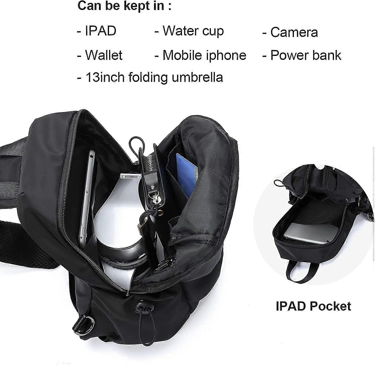 Small Sling Backpack for Women, Multi-Functional Sling Backpack Sling ...