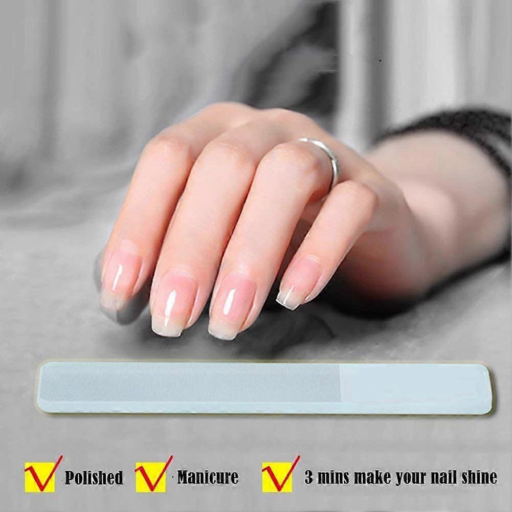 Glass Nail Files Nano Crystal Mini Fingernail File Upgrade Nail Buffers ...