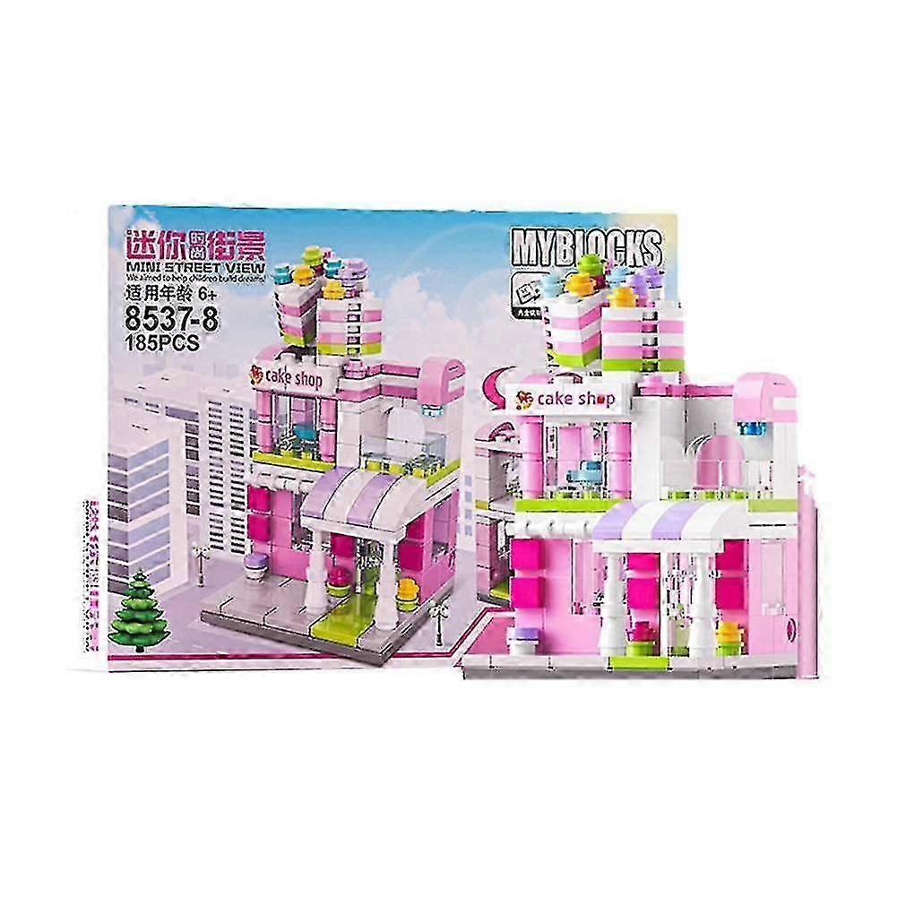 Blok Bangunan Bandar Starbucks Untuk Kanak-Kanak, Blok Bangunan Kreatif ...