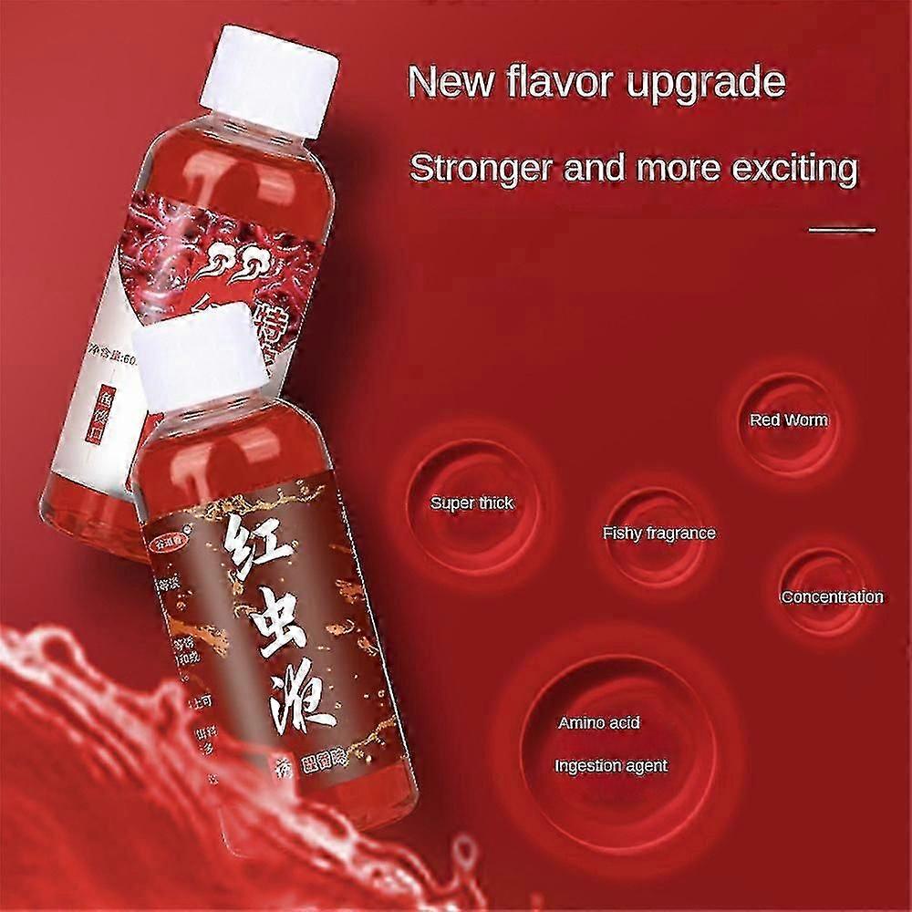 Strong Fish Attractant Concentrated Red Worm Liquid Fish Bait | Fruugo UK
