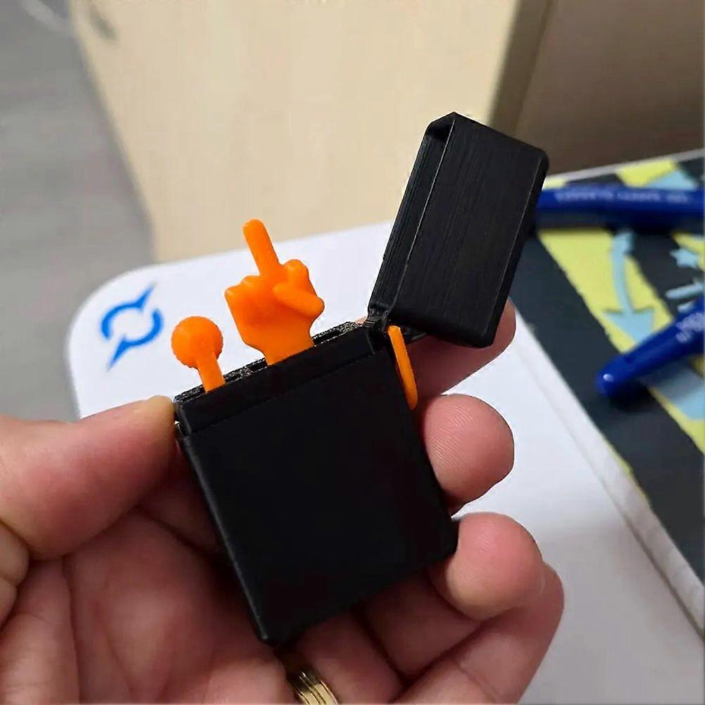 Funny Pop-Up Middle Finger Prank Fake Lighter, Novelty Gag Gift for ...