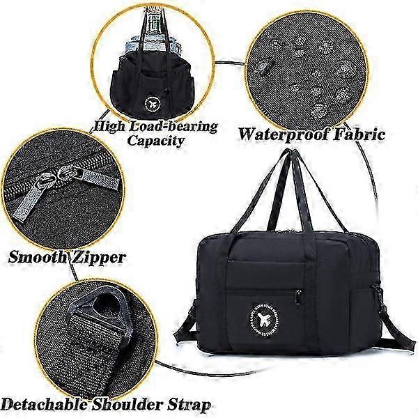 Cabin for Ryanair Approved Size Foldable Case Travel Duffel Bag Under ...