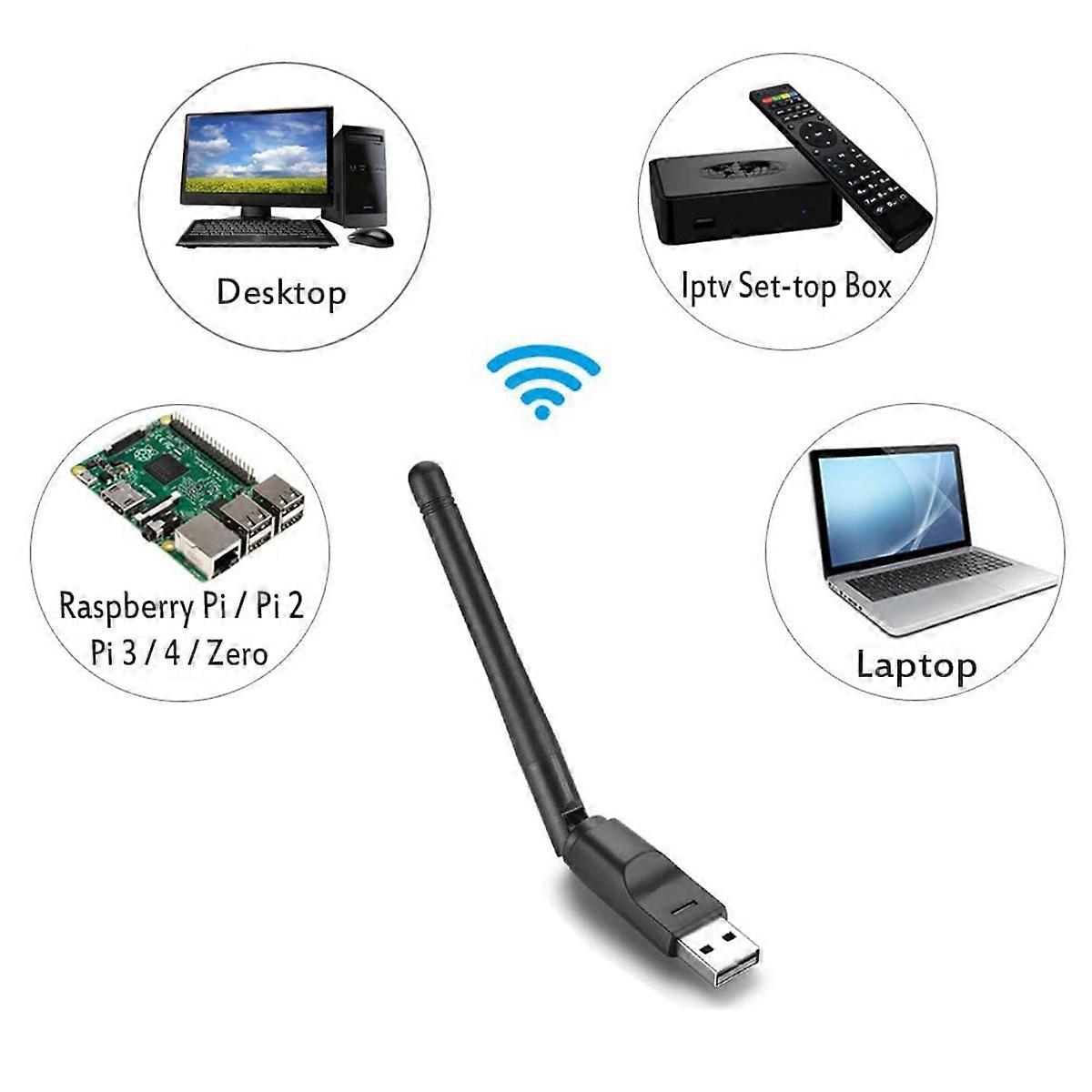 RT5370 Wireless Card Portable 2.4G 150Mbps USB WiFi Adapter Wifi ...