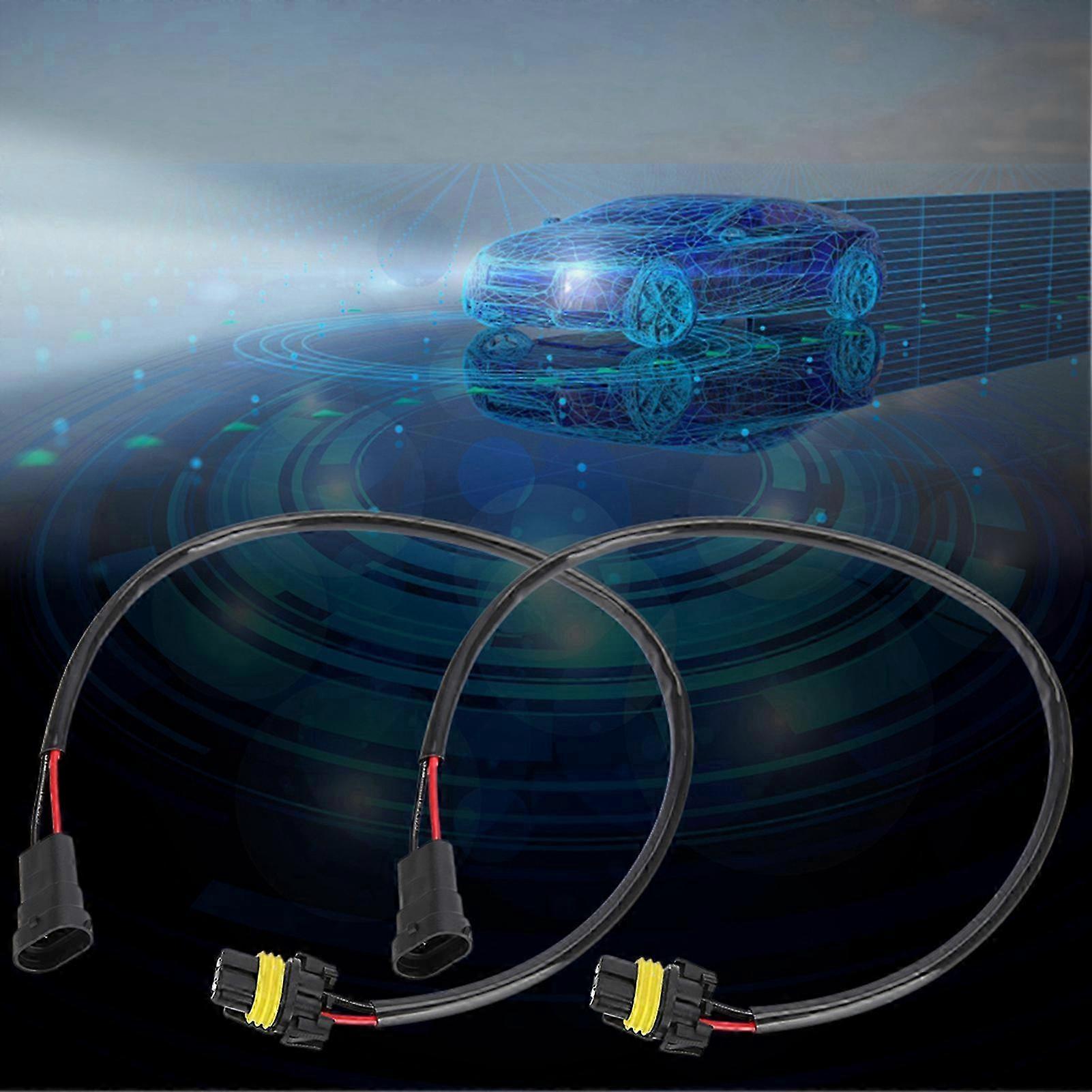 H11 9006 Headlight Fog Light Adapter Connector Cable 2pcs | Fruugo UK