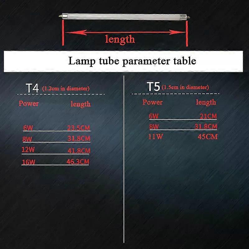 3pcs T4 fluorescent tube fluorescent T5 fluorescent lamp ribbon bulb ...