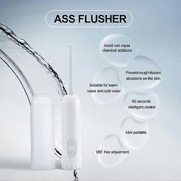 Portable Electric Bidet Sprayer Handheld Cleaning Intelligent Travel ...