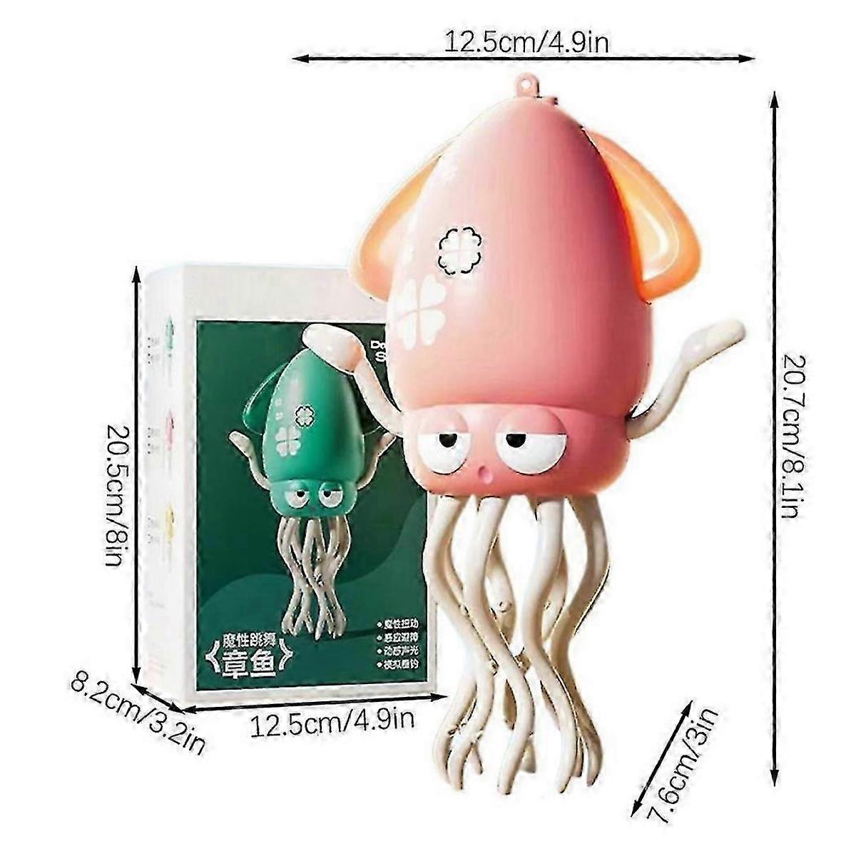 Magics Dancing Octopus Toy Electric Auto-Avoid Octopus Toy Baby Octopus ...