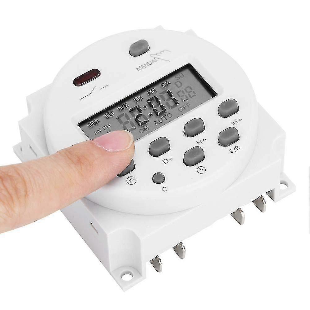 12v Mini Lcd Digital Lcd Power Weekly Timer Relay Switch Digital Timer ...
