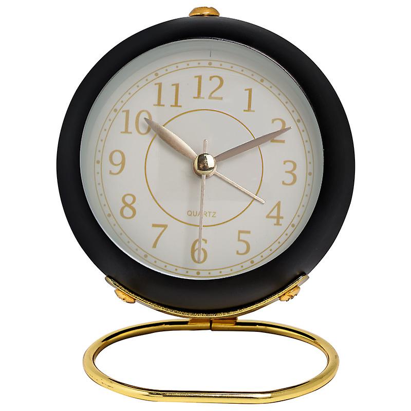 Small Table Clocks, Desk Alarm Clock With Backlight Battery Operated Hd ...