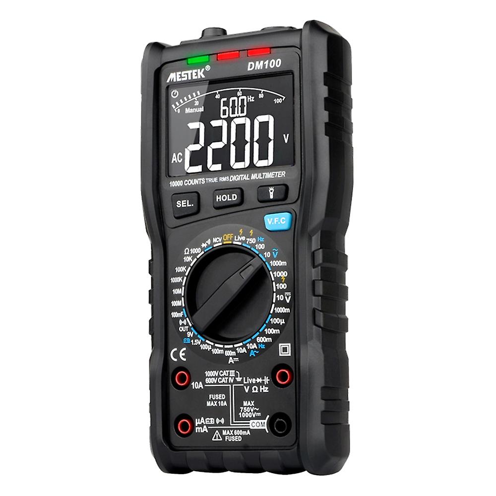 MESTEK 10000 Counts True RMS Multifunctional Digital Multimeter ...