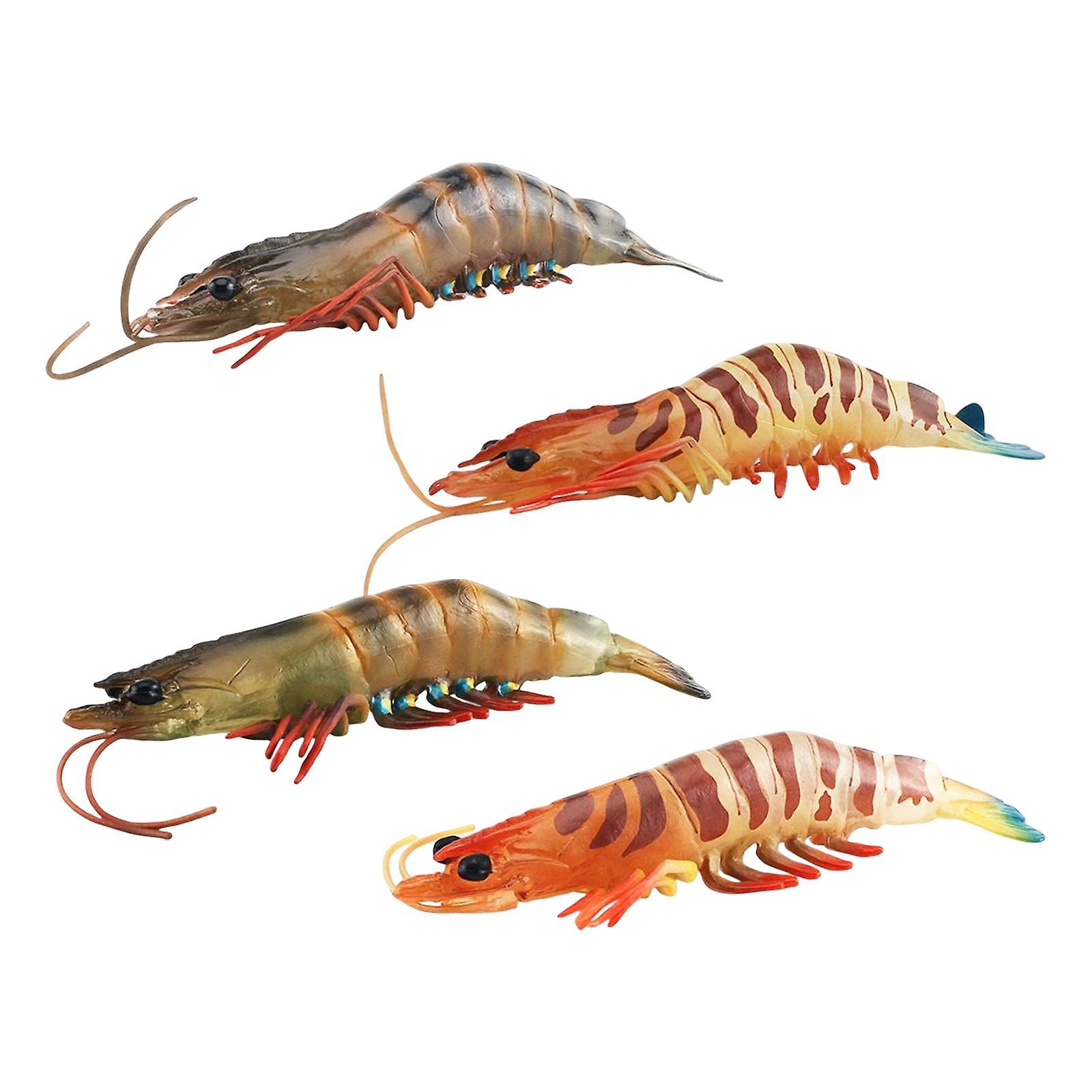 Realistic prawn Creatures Toy Figures Cognitive Early Learning for ...