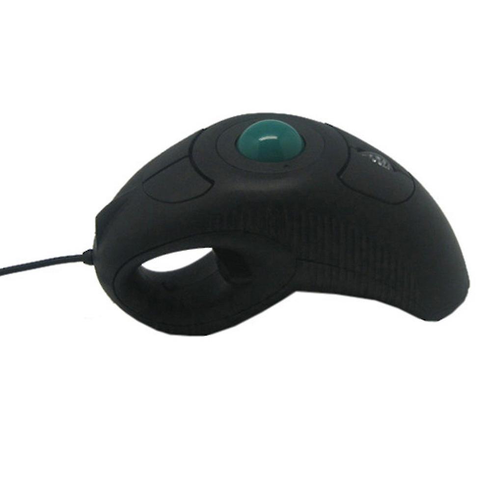 2.4ghz Wired Usb Handheld Mouse Finger Using Optical Track Ball | Fruugo UK