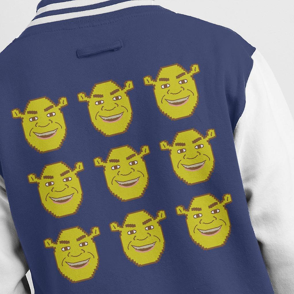 Shrek Character Heads Men's Varsity Jacket | Fruugo US
