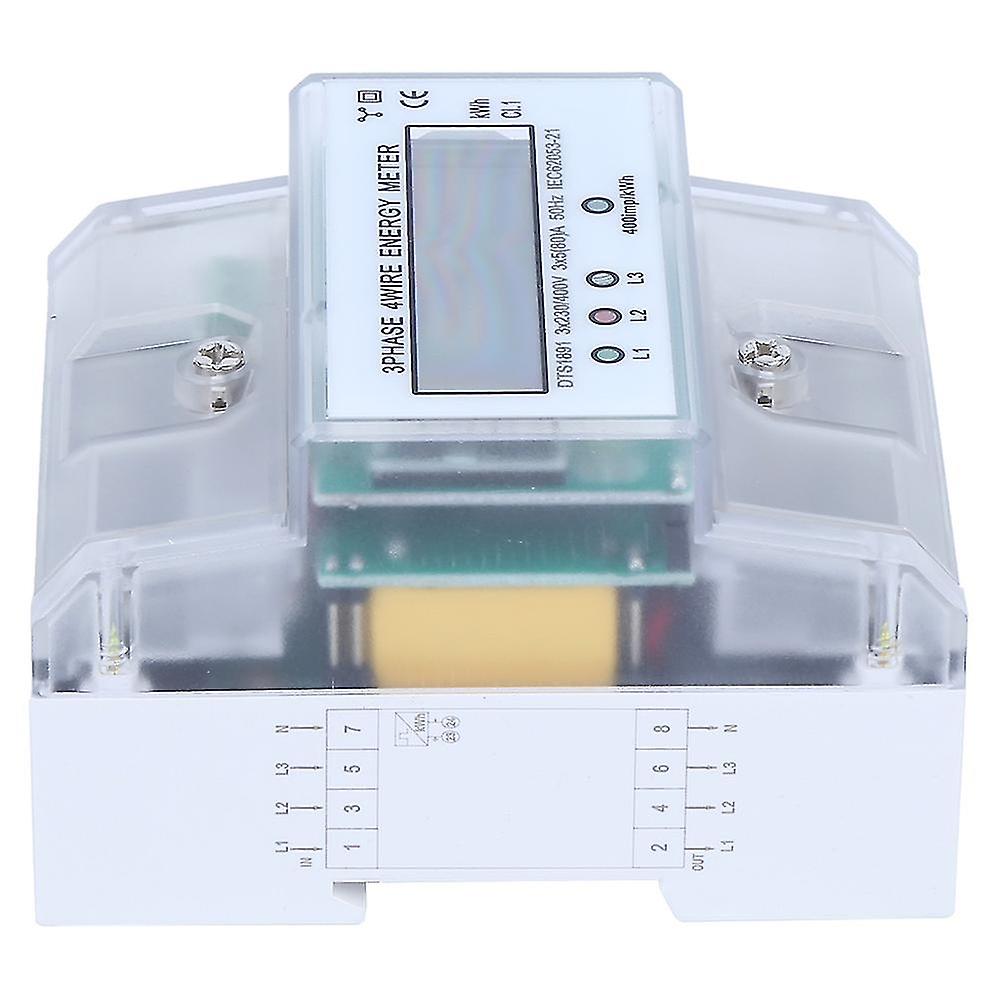 High Accuracy 3-Phase 4-Wire Energy Meter DTS1891 | 50Hz | DIN Rail ...