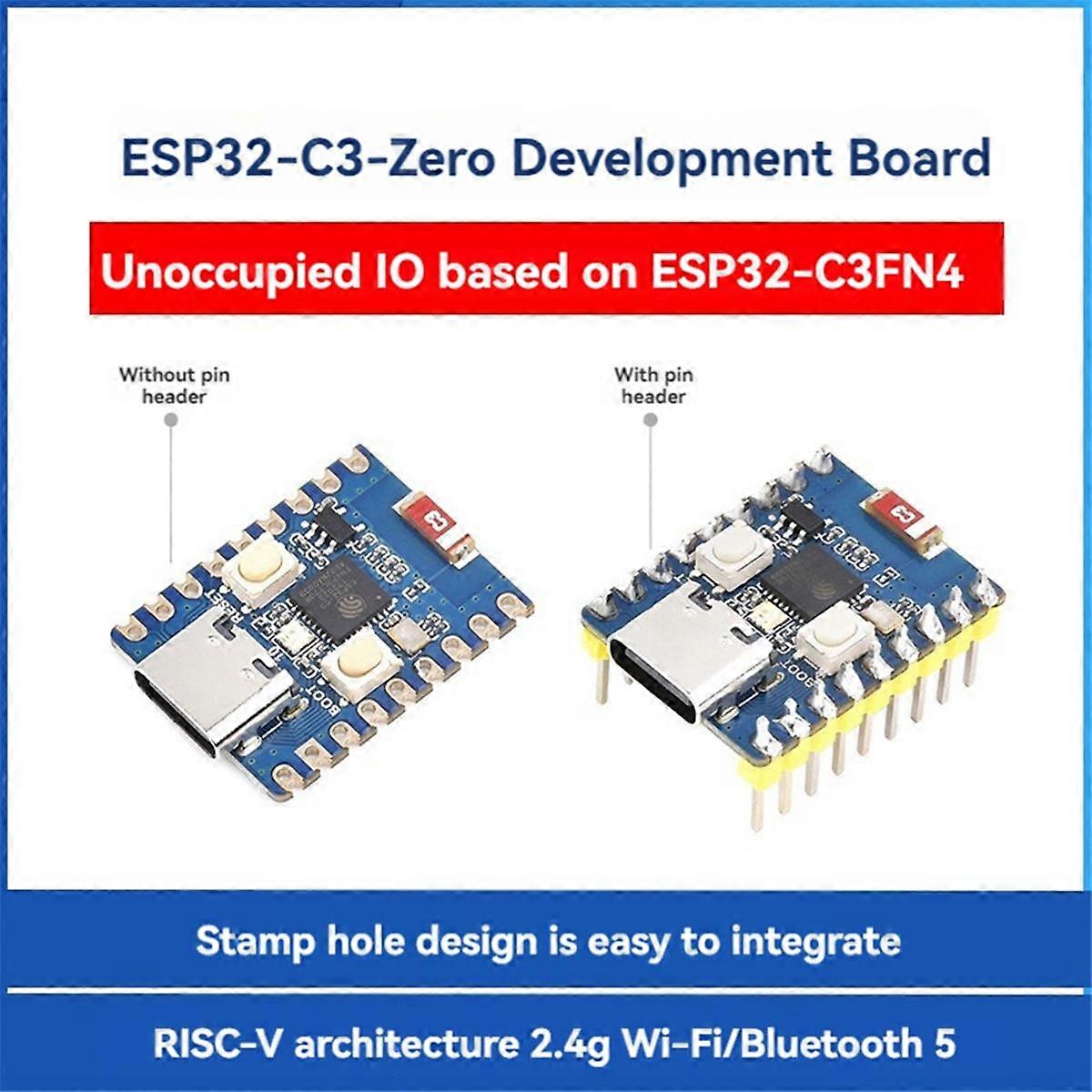 ESP32-C3-Zero Development Board Wifi Bluetooth Module RISC-V 32-Bit ...