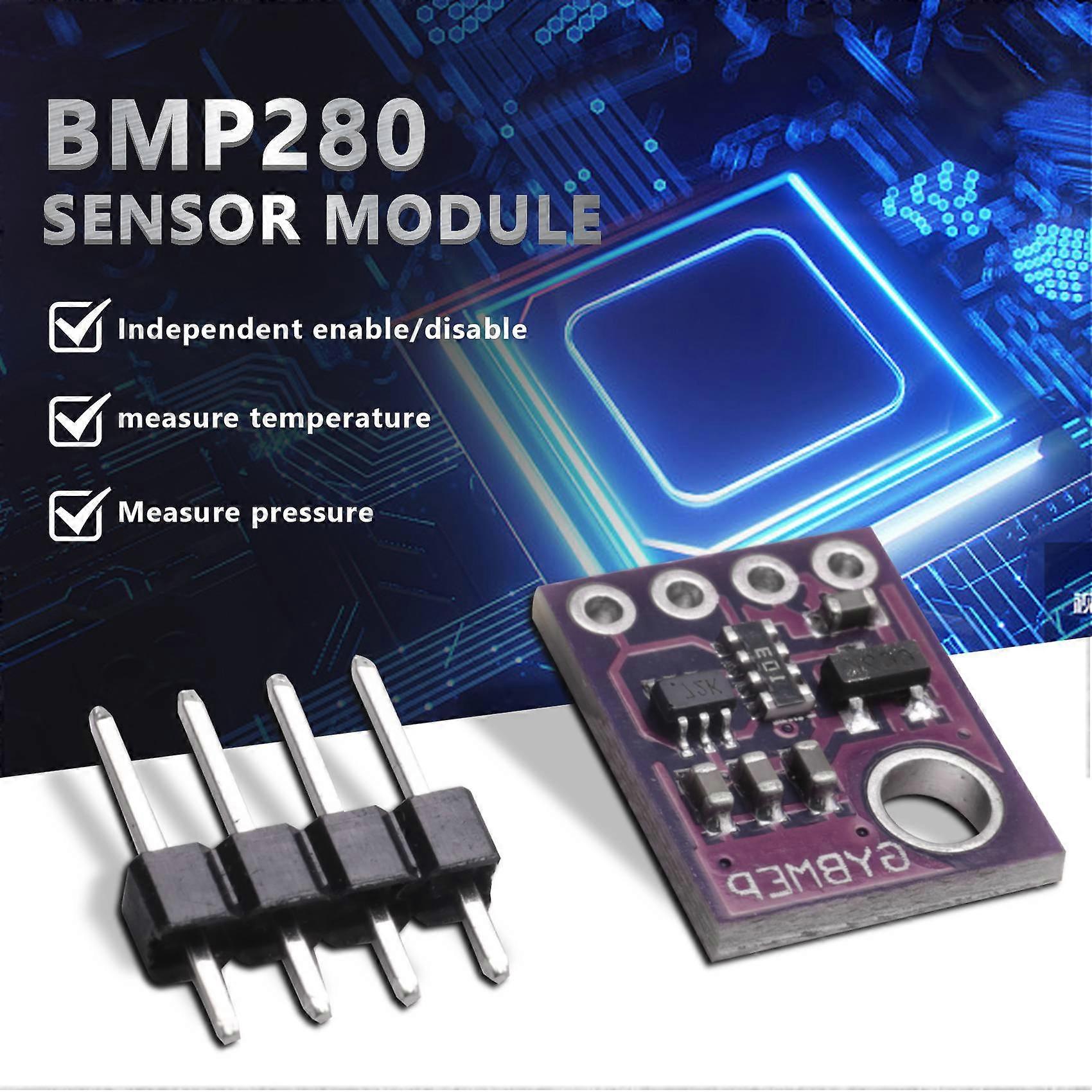 3Pcs BMP280 5V Digital Temperature Barometric Pressure Sensor Module ...