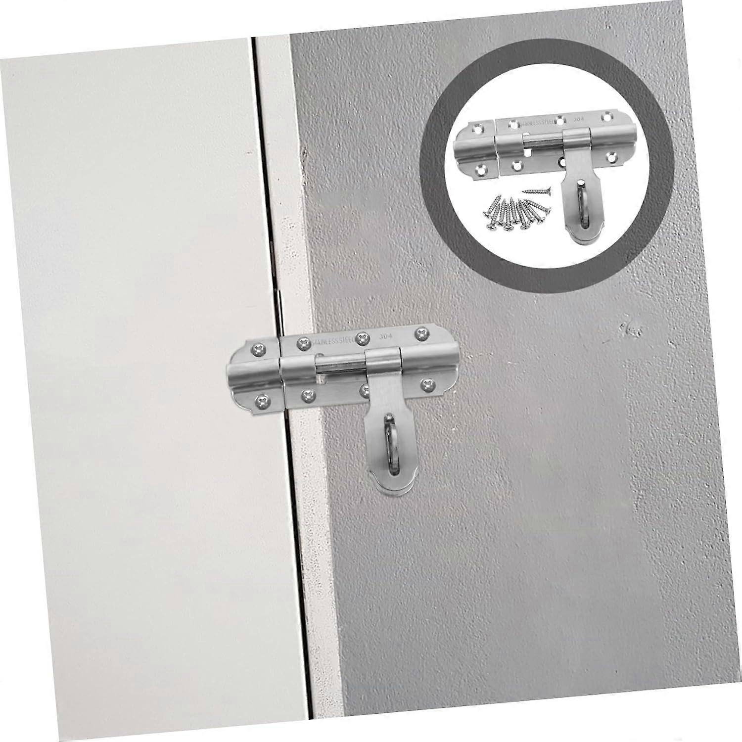 1 Set Stainless Steel pin Sliding Bolt gate shed Lock Door Window Bolt ...