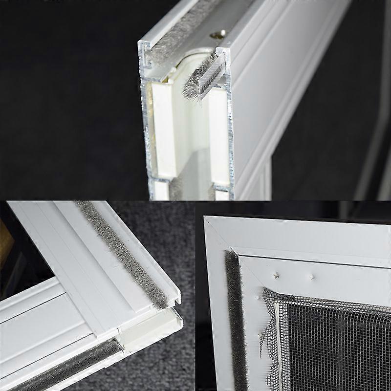 10M Brush Strip Self Adhesive Door Window Sealing Strip Door Window ...