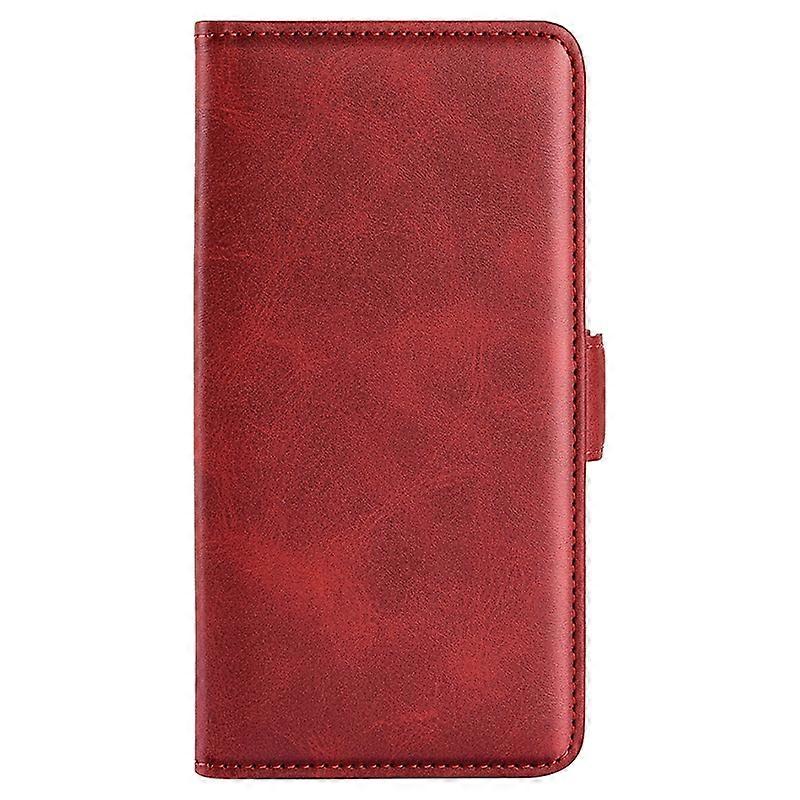 For HMD Pulse/Pulse+/Pulse Pro Wallet Case Calf Texture Leather Stand ...